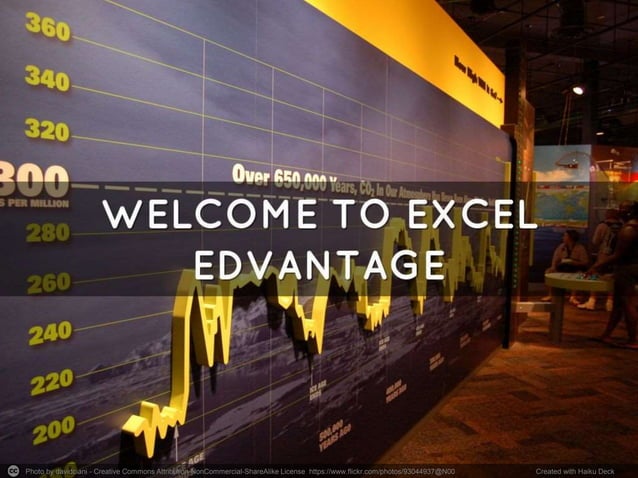 Welcome to-excel-edvantage | PPT