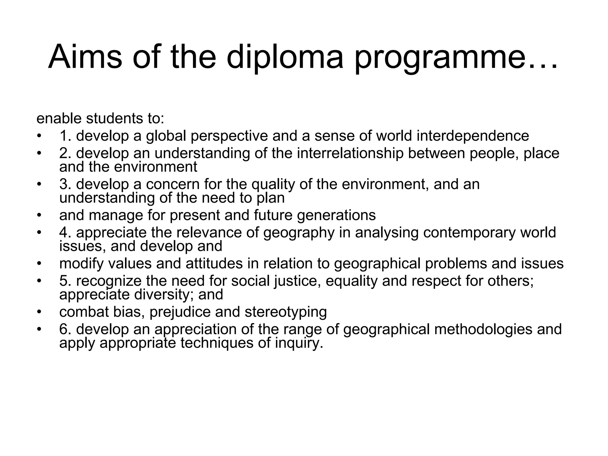 introductory IB lesson | PPT