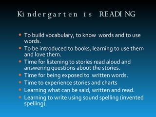 Welcome To Kindergarten Curriculum Night 2008 2009 | PPT
