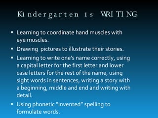 Welcome To Kindergarten Curriculum Night 2008 2009 | PPT