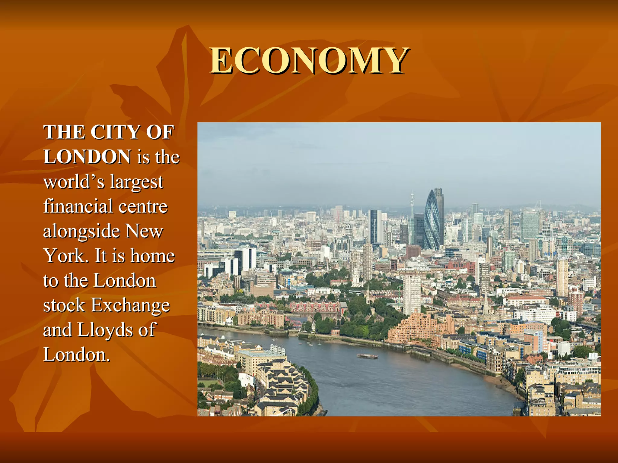 Welcome to London | PPT