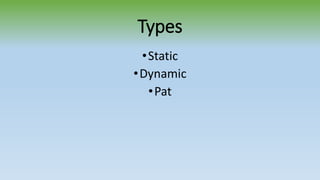 EIGRP, DHCP, OSPF, NAT | PPT