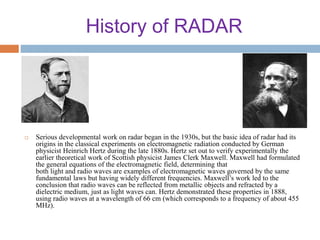 radar and radar management | PPT