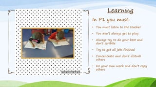 Welcome to P1 and P2/1 Transition Challenge | PPTX