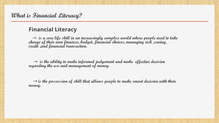 Welcome-to-PowerPoint.pptx financial literacy | PPTX