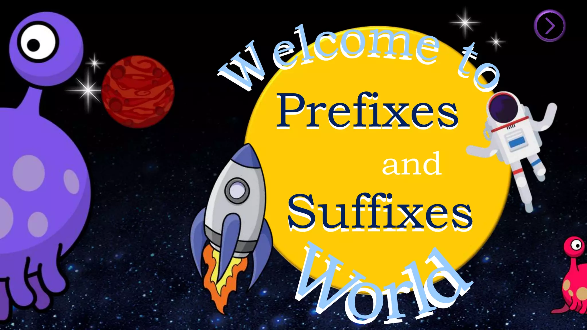 Welcome to-prefixes-and-suffixes-world | PPT