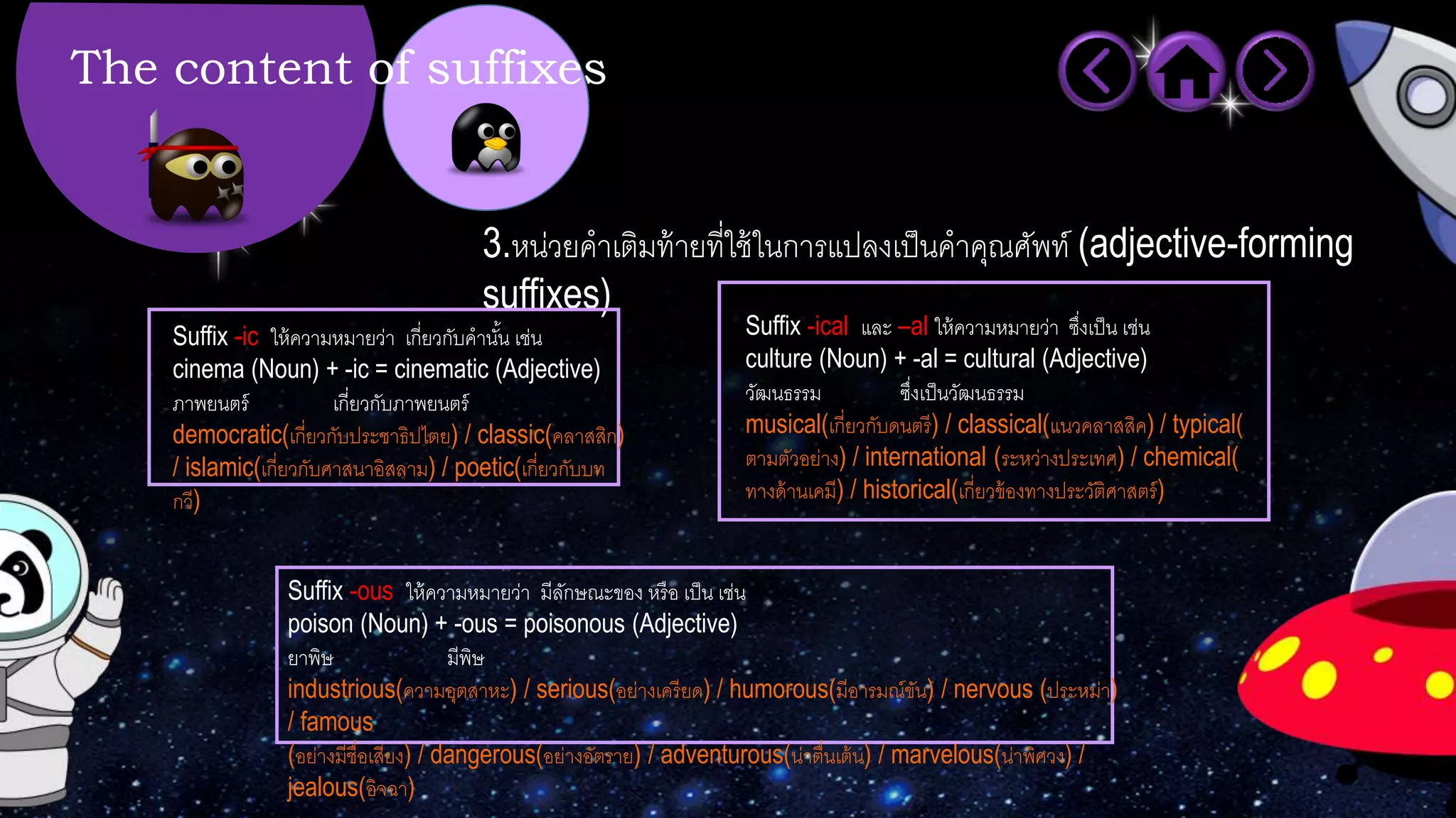 Welcome to-prefixes-and-suffixes-world | PPT