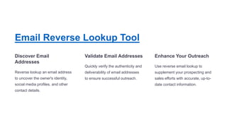 Reverse Contact Lookup | Reversecontact.com