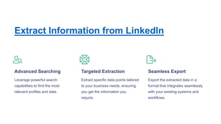 Extract Data From Linkedin | Scrapin.io