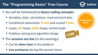 Welcome to SoftUni (Software University) | PPT