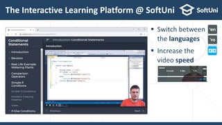 Welcome to SoftUni (Software University) | PPT