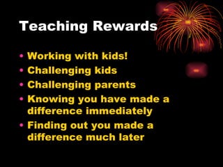 Welcome To Teaching | PPT