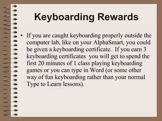 Welcome To The Computer Lab | PPT