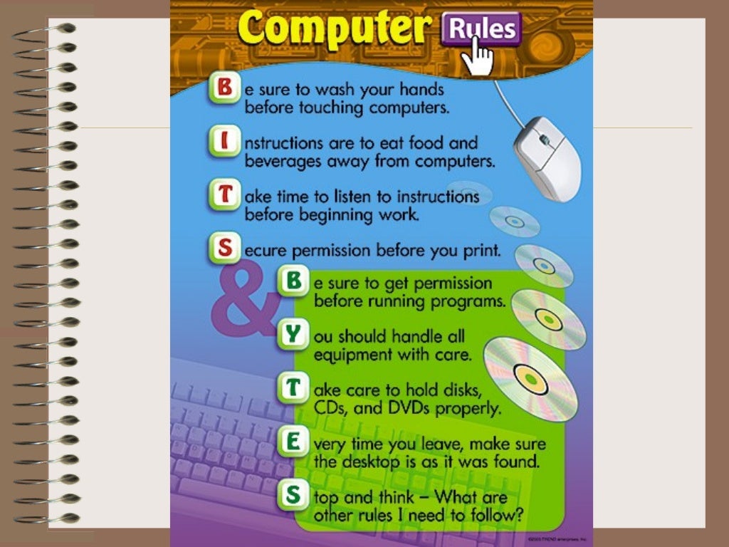 Welcome To The Computer Lab