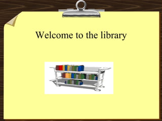 Welcome To The Library | PPT | Desktop Publishing | Computer Software ...