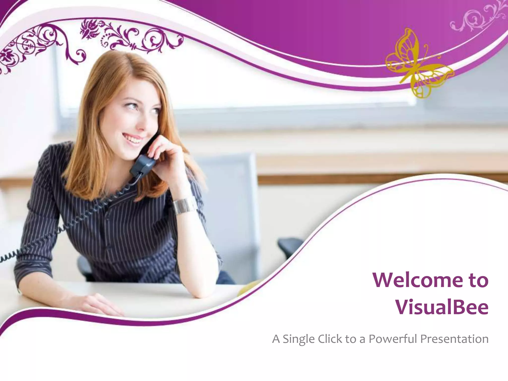 Welcome to VisualBee (shared using http://VisualBee.com). | PPT