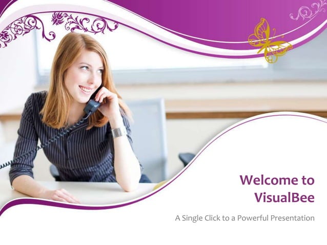 Welcome to VisualBee (shared using http://VisualBee.com). | PPT