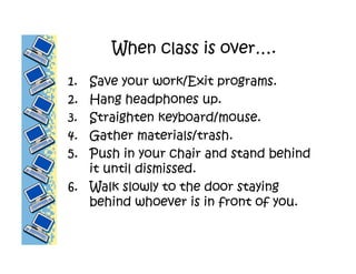 Welcome To Your Computer Lab Ppt | PDF