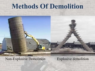 demolation of structure | PPT