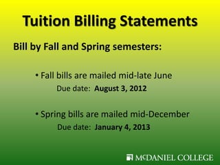 Parent Preview- Bursar's Office | PPSX