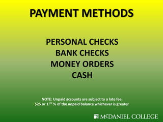 Parent Preview- Bursar's Office | PPSX