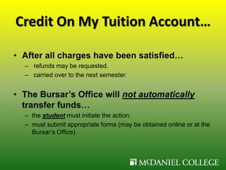 Parent Preview- Bursar's Office | PPSX