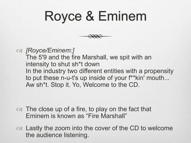 Welcome 2 hell: Eminem & Royce Da 5’9 | PPT