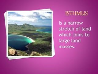 LANDFORMS in GEOGRAPHY | PPTX