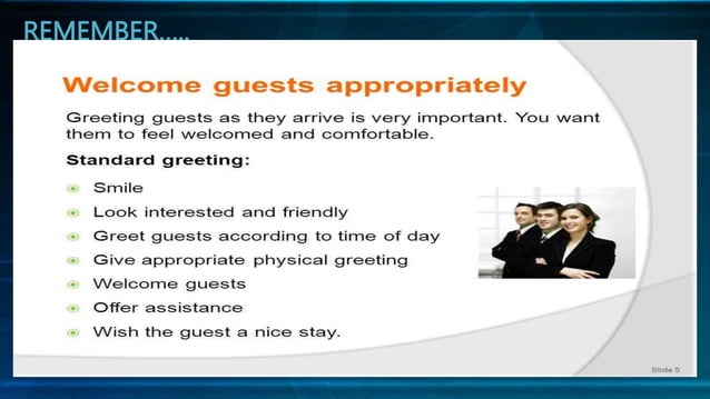 Welcome and Greet Guest Module 1 Week 1.pptx