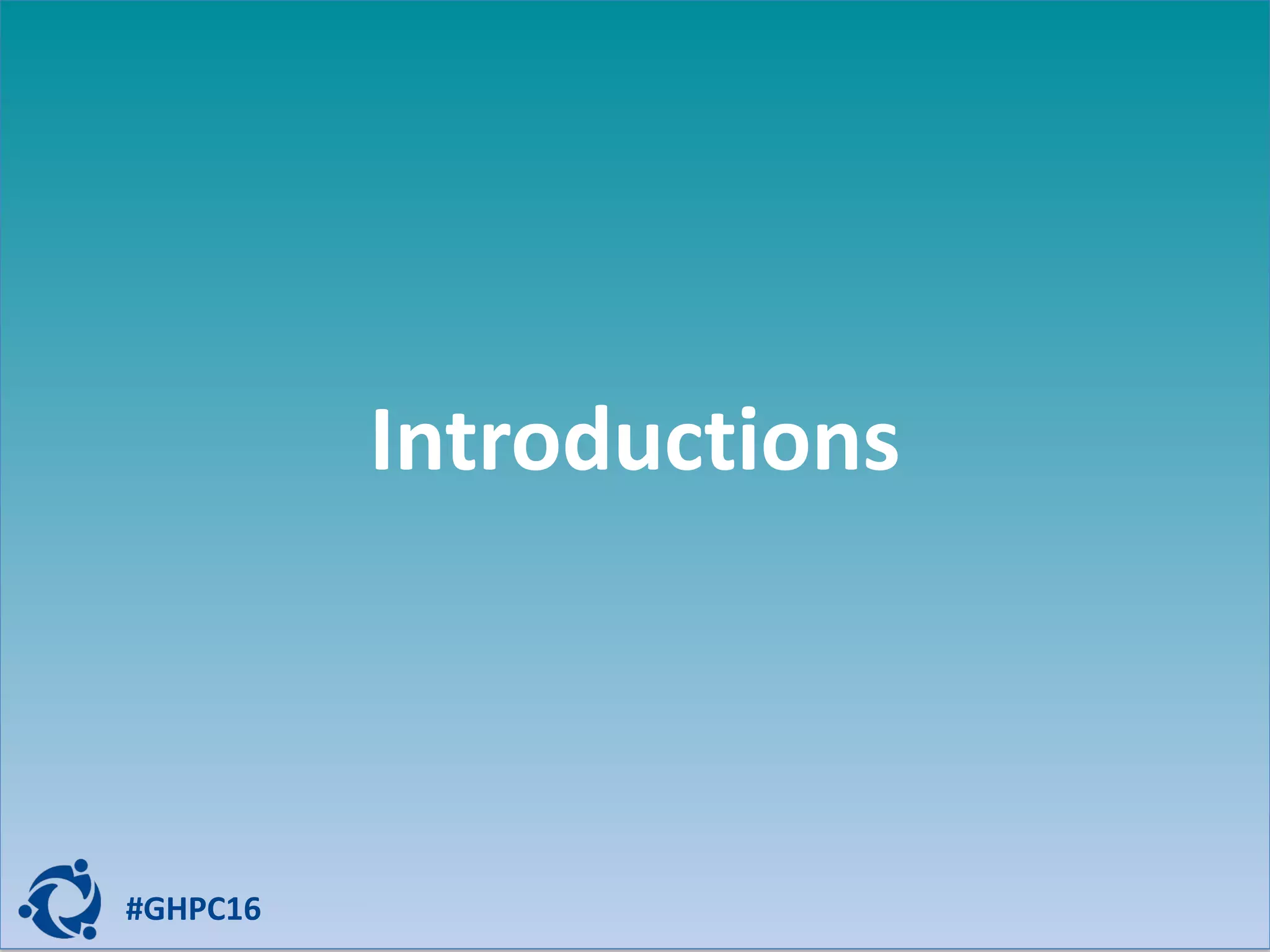 Welcome and orientation | PPT