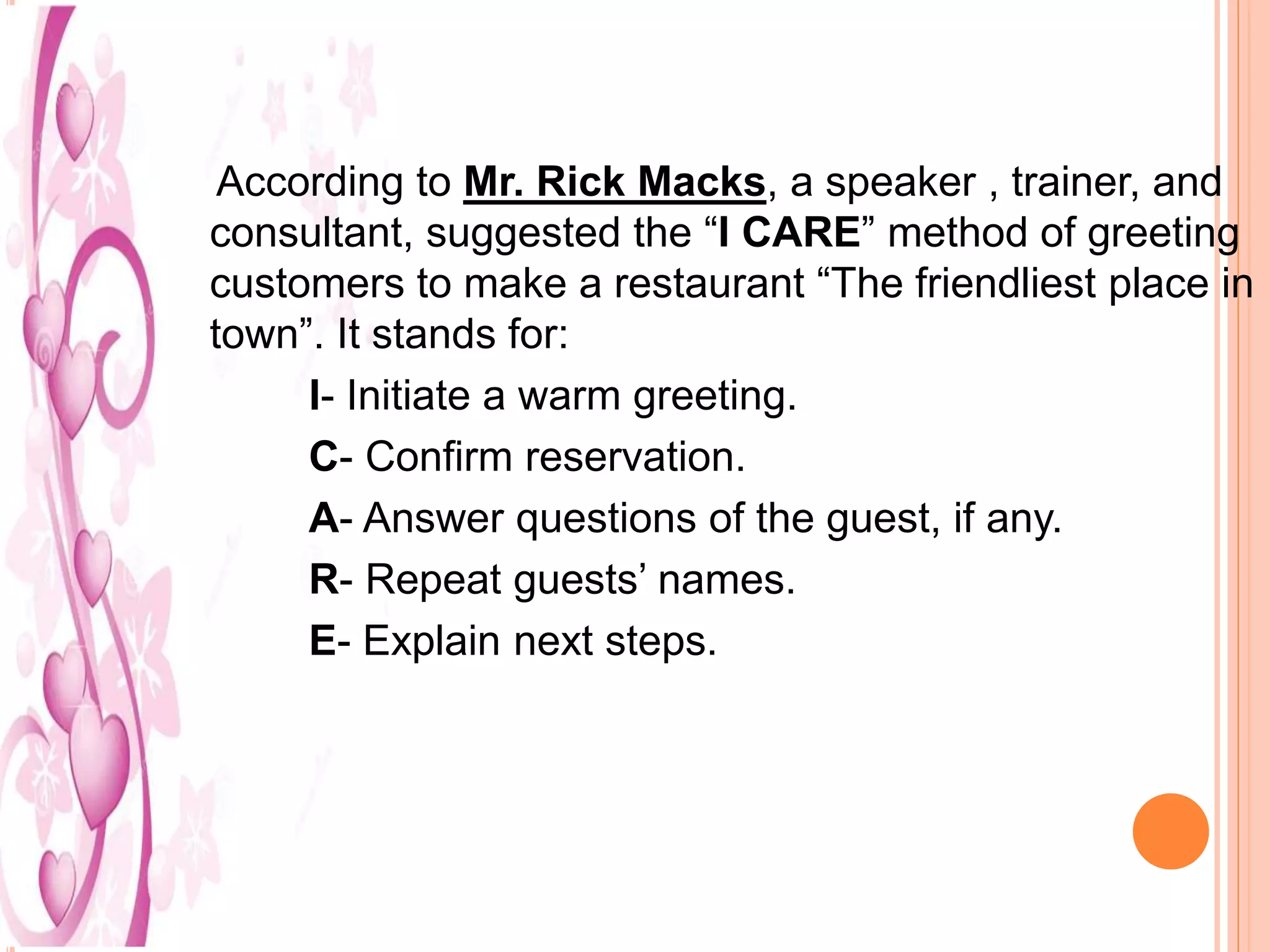 WELCOME AND SEAT THE GUESTS.pptx