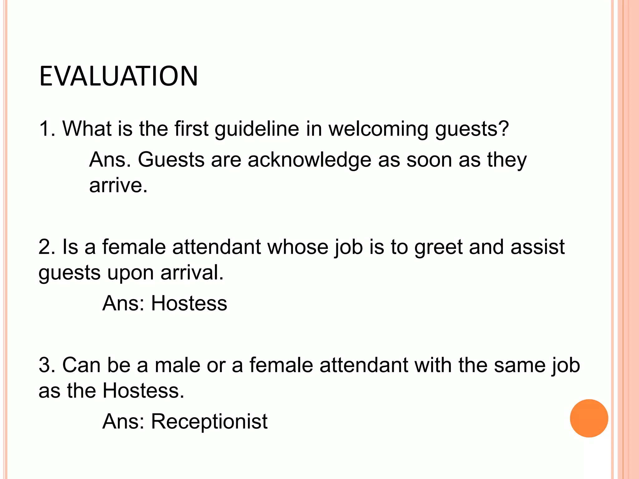 WELCOME AND SEAT THE GUESTS.pptx