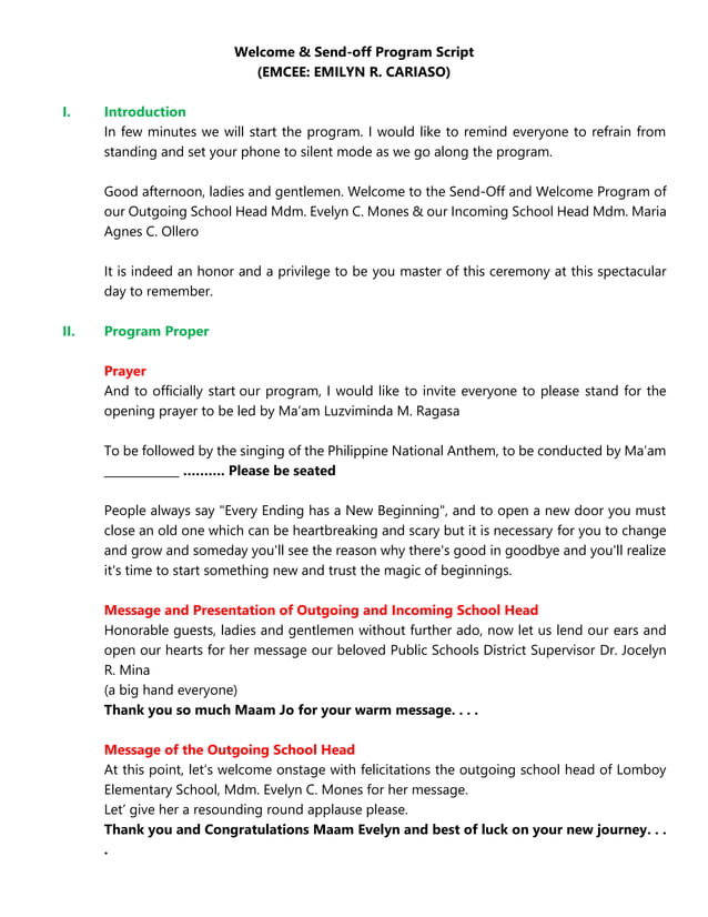 Welcome and Send off Program Script.docx