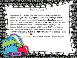 First Day of School Powerpoint | PPTX