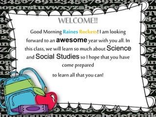 First Day of School Powerpoint | PPT