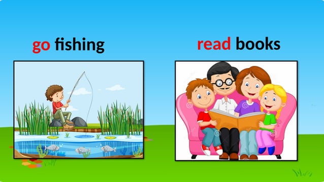 Activities I did during Semestral Break - Focusing on Verb Tense | PPT