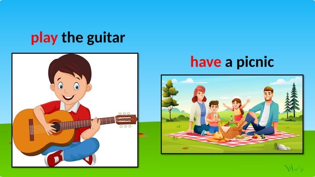 Activities I did during Semestral Break - Focusing on Verb Tense | PPT