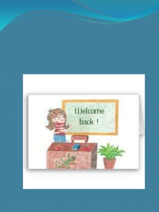 Welcome back presentation | PPTX