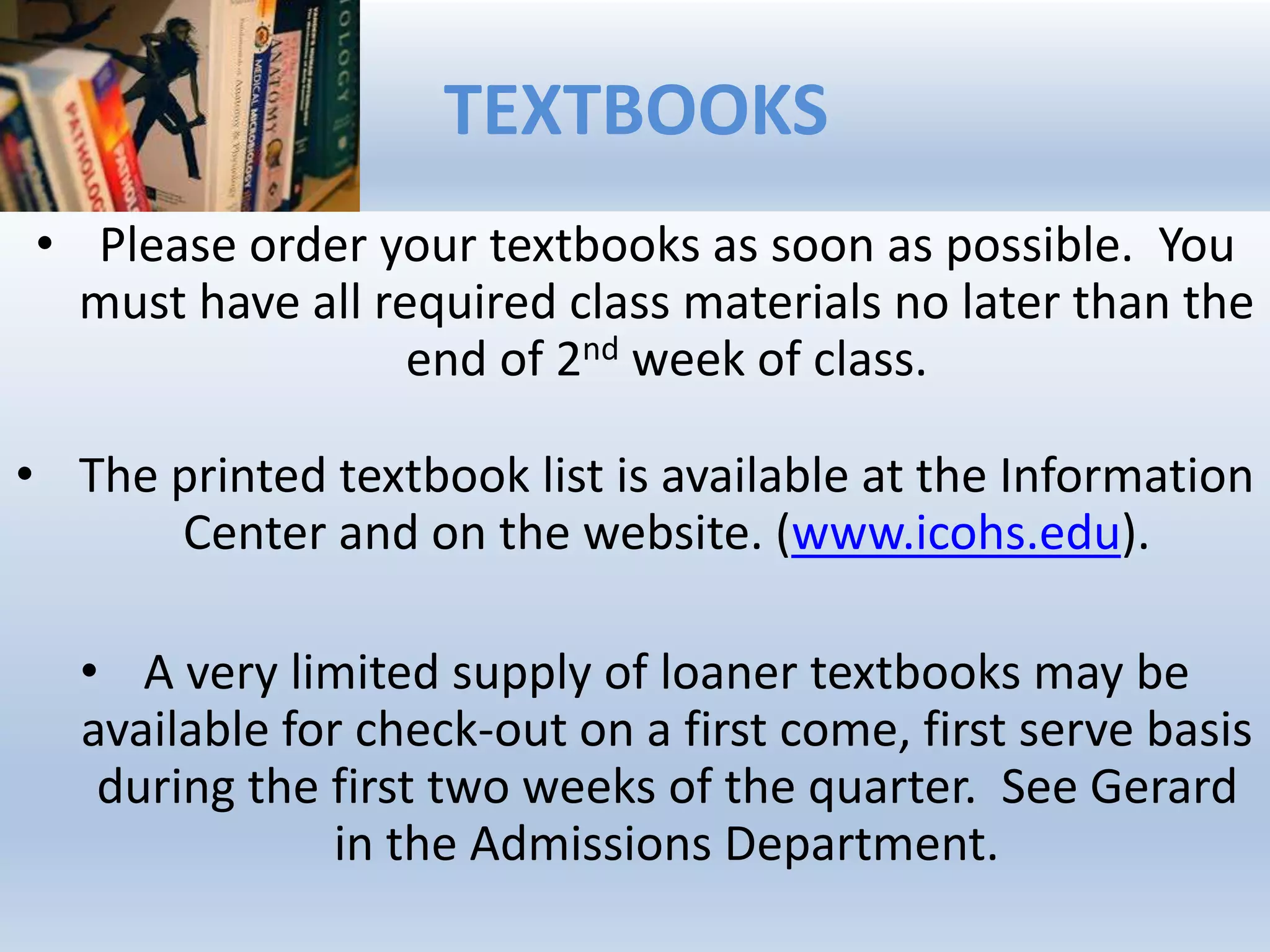 Welcome back slides | PPT