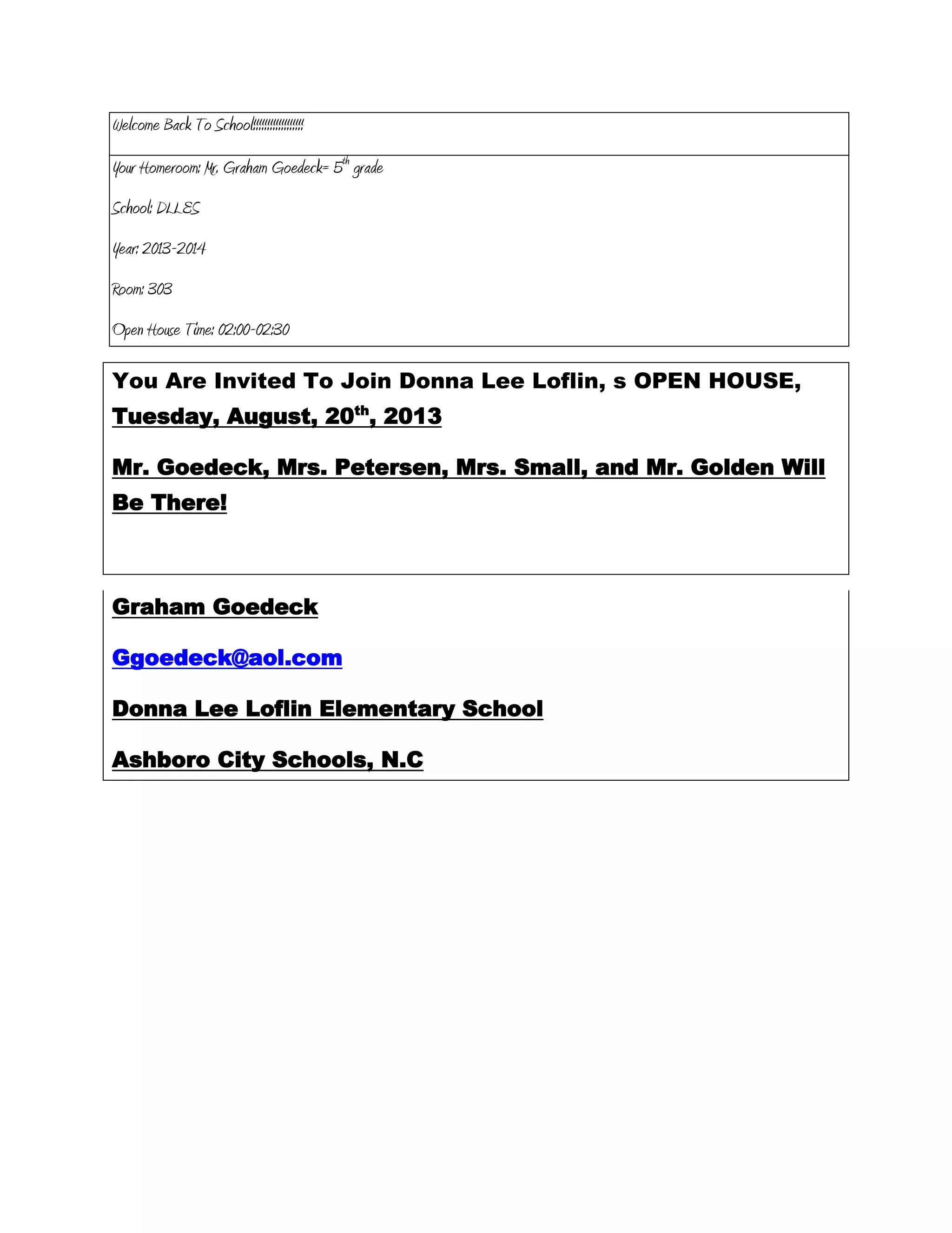 Welcome back to school | PDF