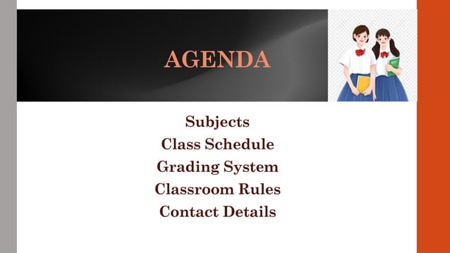 Welcome back to School. Classroom orientation. School Year 2024 ...