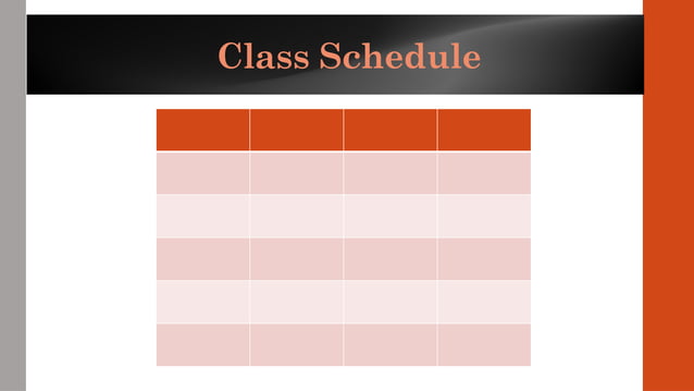 Welcome back to School. Classroom orientation. School Year 2024 ...