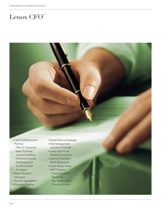 Lenox Brochure | PDF