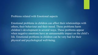 Guidance and Counselling lessons on Social and Emotional problems ...