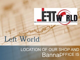 left handed shop business plan | PPT