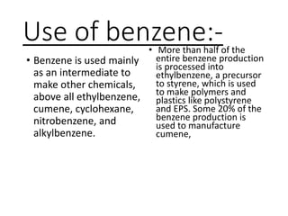 Welcome friends detail of benzene | PPTX