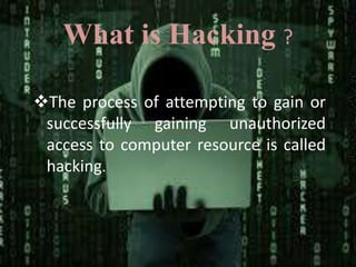 hacking presentation slide | PPTX