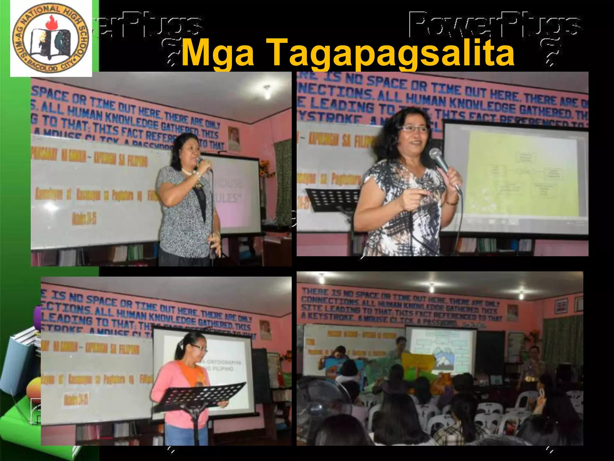 Welcome inset filipino- sum-ag national high school | PPT