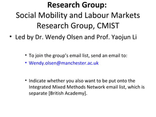 Introduction to Factor Analysis for and With Mixed Methods: British ...