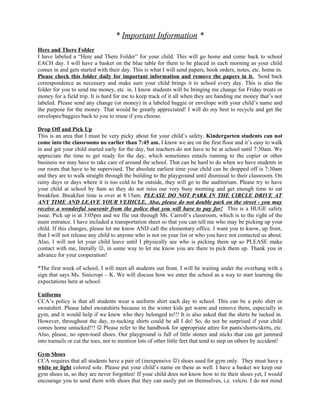 Welcome letter | DOC